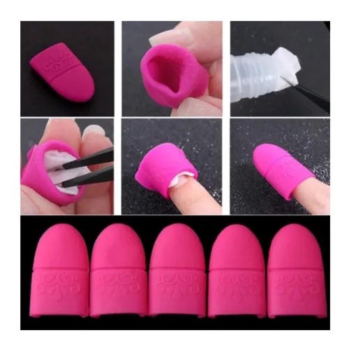 Dedeira / Dedal para remoção de unhas acrigel, gel uv e esmalte uv ... Dedeira / Dedal para remoção de unhas acrigel, gel uv e esmalte uv ...