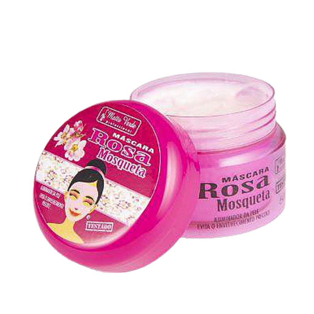 Máscara Facial Rosa Mosqueta Matto Verde Pote - 50g Barato | Shopee Brasil