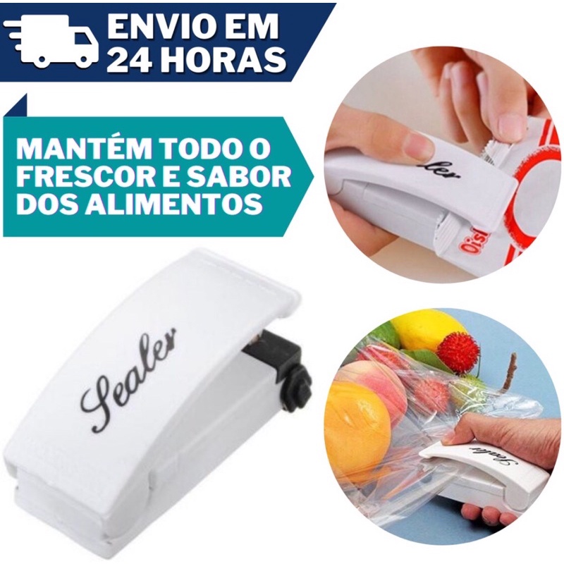 Mini seladora para sacos plástico | Shopee Brasil