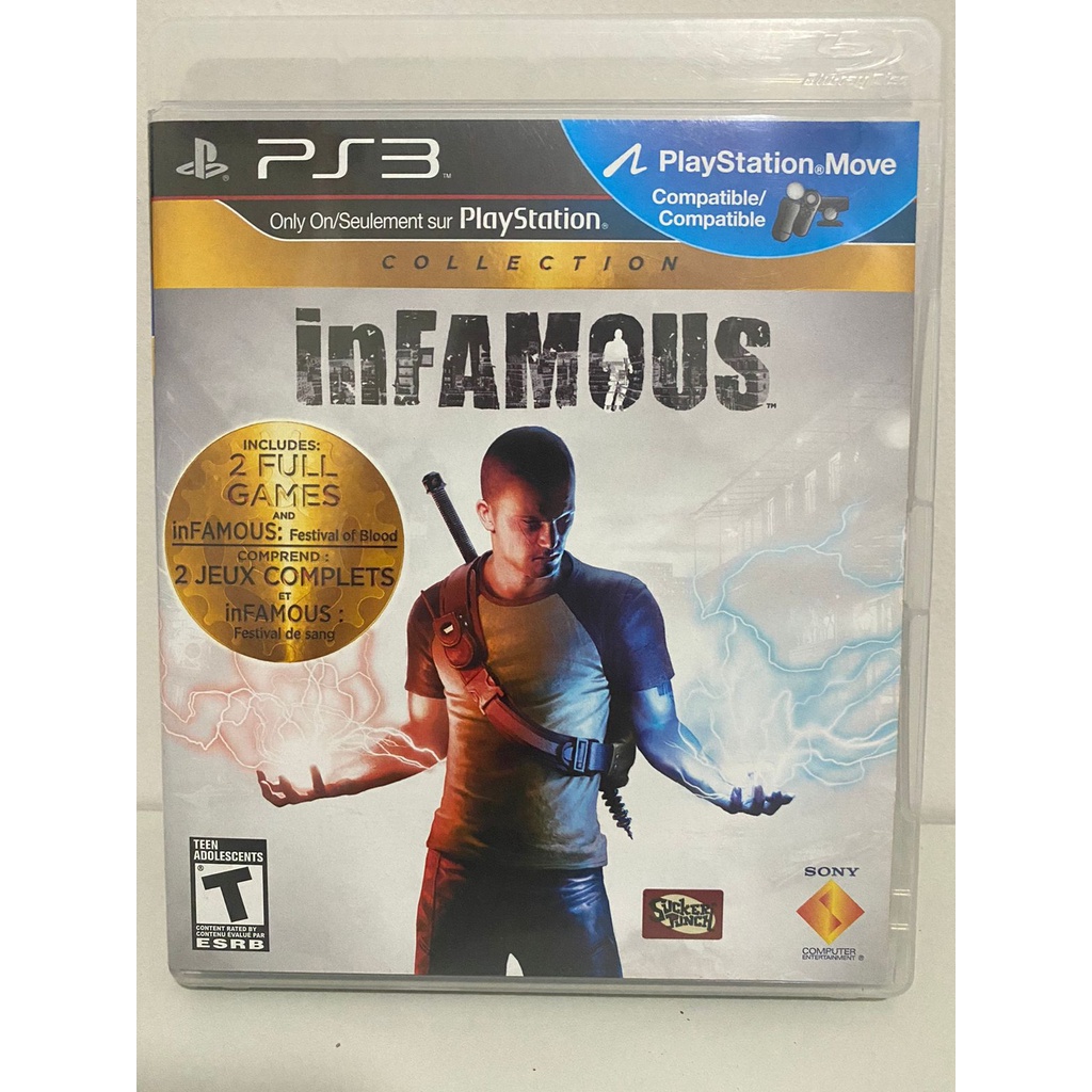 Infamous Collection Ps3 USADO ( fisica ) | Shopee Brasil