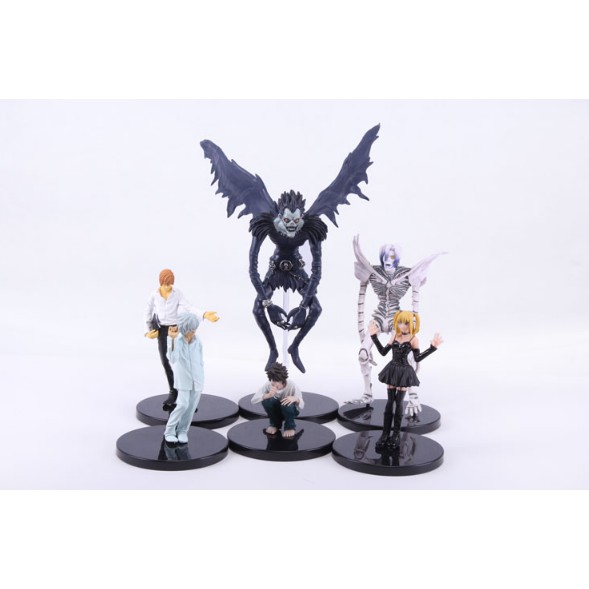 Figure Death Note Kira Light Ryuk L Misa Boneco Miniatura Brinquedo ...