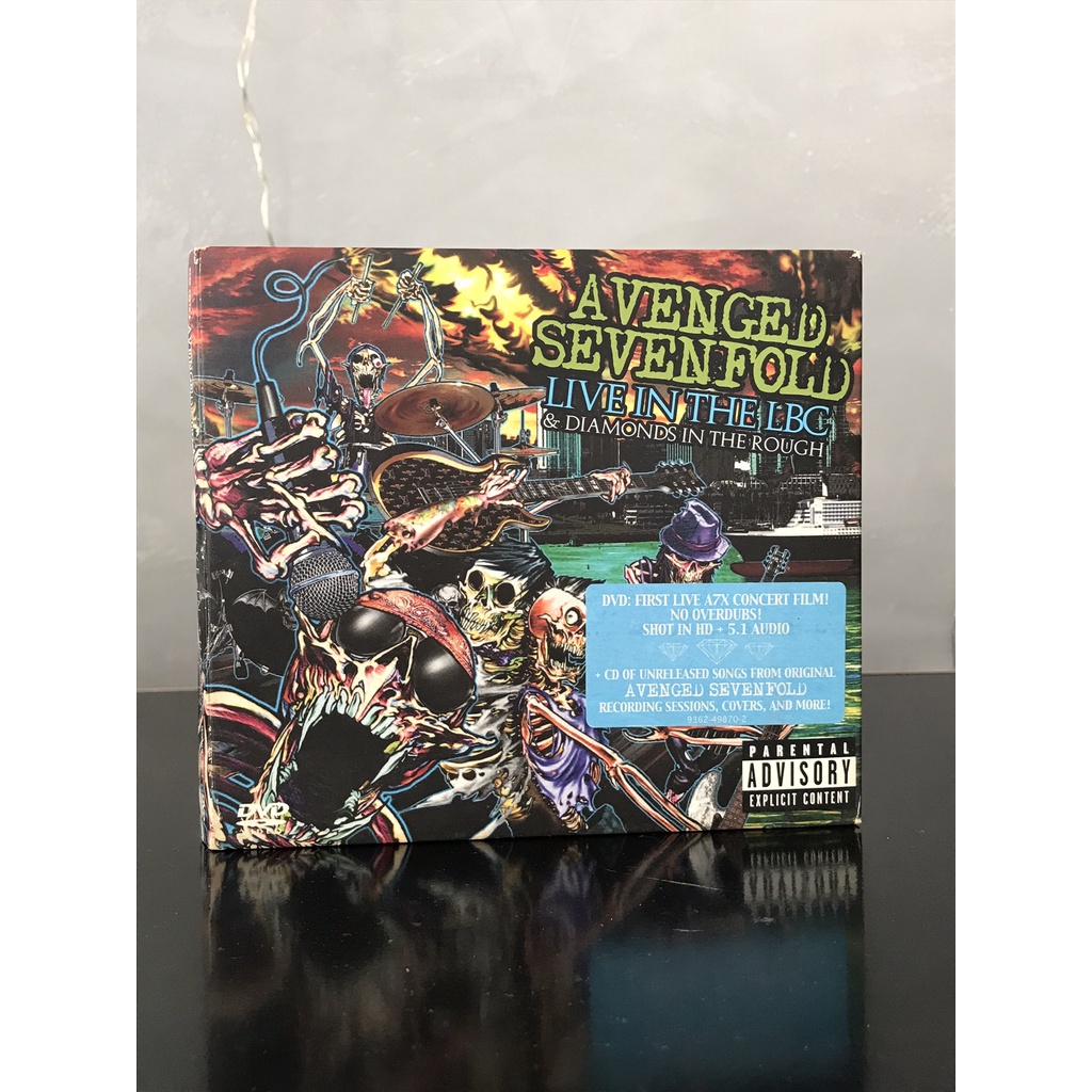 CD + DVD Avenged Sevenfold A7x Live LBC original importado | Shopee Brasil
