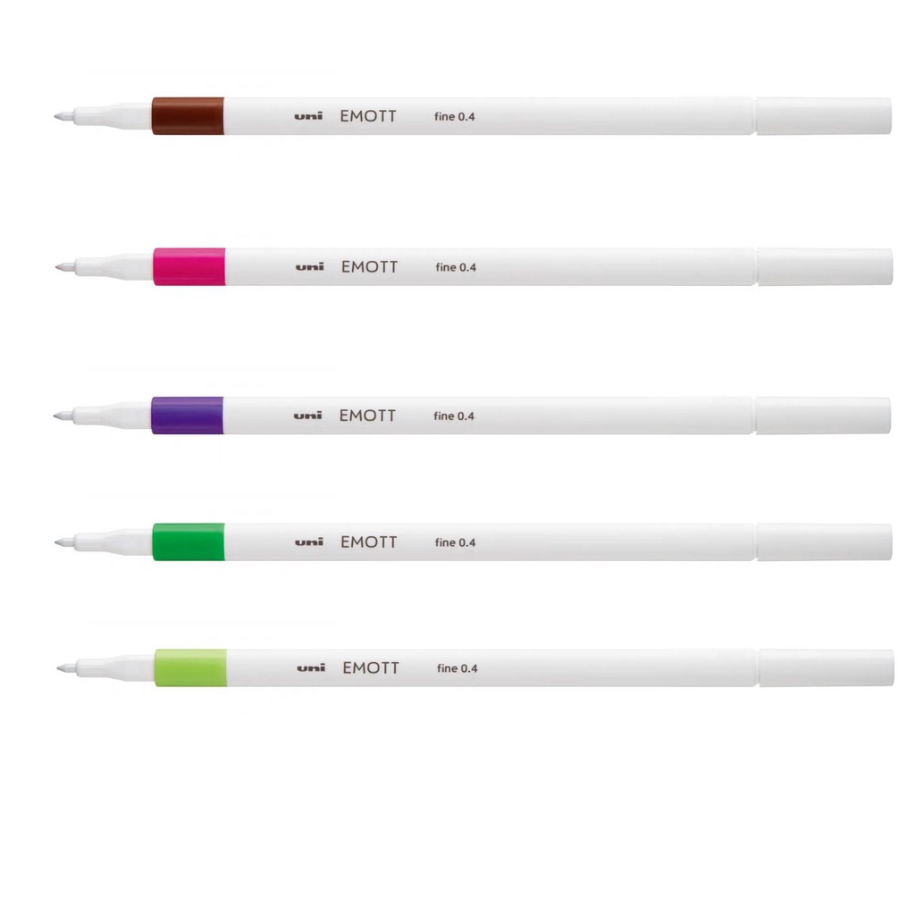 Caneta Fineliner Emott Uniball | Shopee Brasil