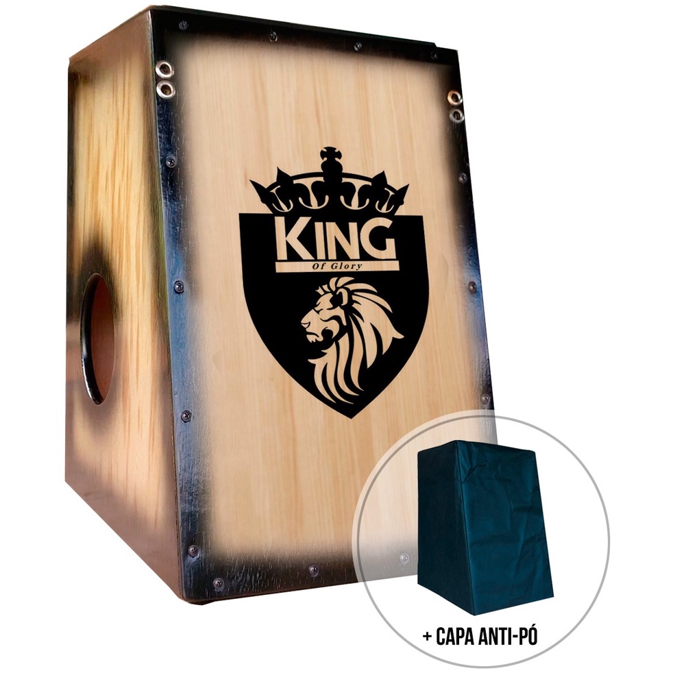 Cajón/carron Elétrico Brasão King Of Glory + Sleep + Vassourinha ...