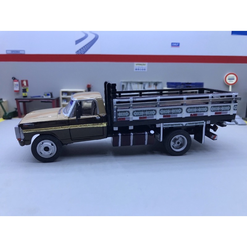 Miniatura Ford f-4000 customizada escala 1/43 | Shopee Brasil