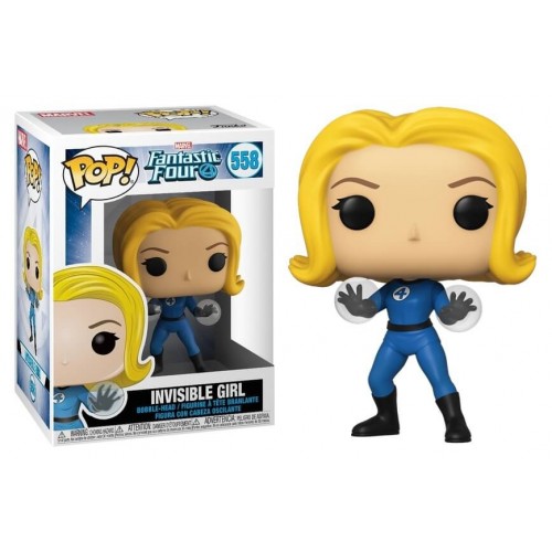 Funko Pop - Invisible Girl 558 (Mulher Invisivel) | Shopee Brasil