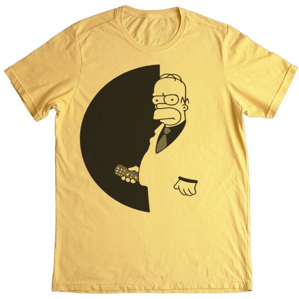 Camiseta Algodao Homer The Simpsons Scarface Engraçada Divertida Bem ...