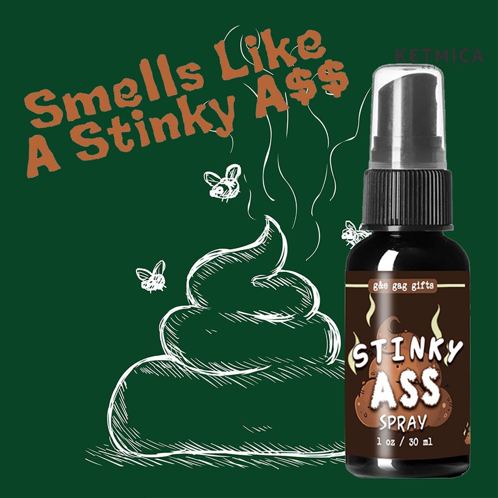 ketmica Innovative Nasty Smelly Stink Fart Bomb Gag Prank Joke Trick ...