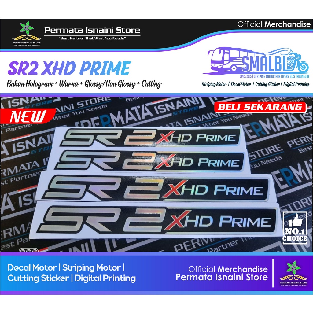 Sr2 XHD Prime Holograma Autocolante Como Bismania Por PIS | Shopee Brasil