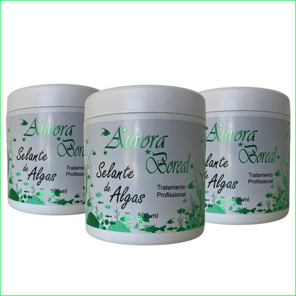 Kit 3 Cristalização Selante Blindagem Capilar Fio Perfeit 500g | Shopee ...
