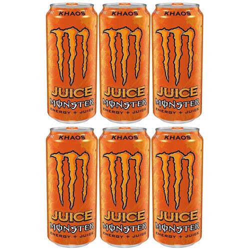 Bebida Energetica Atleta Suco Monster Energy Orange Khaos NF | Shopee ...