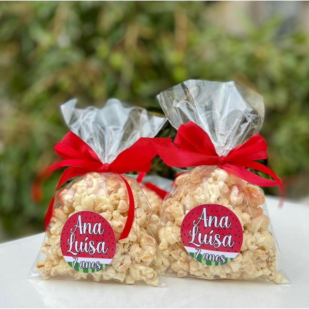 KIT 10 PipocaS Gourmet Lembrancinha Personalizada - PipoKa Gourmet ...