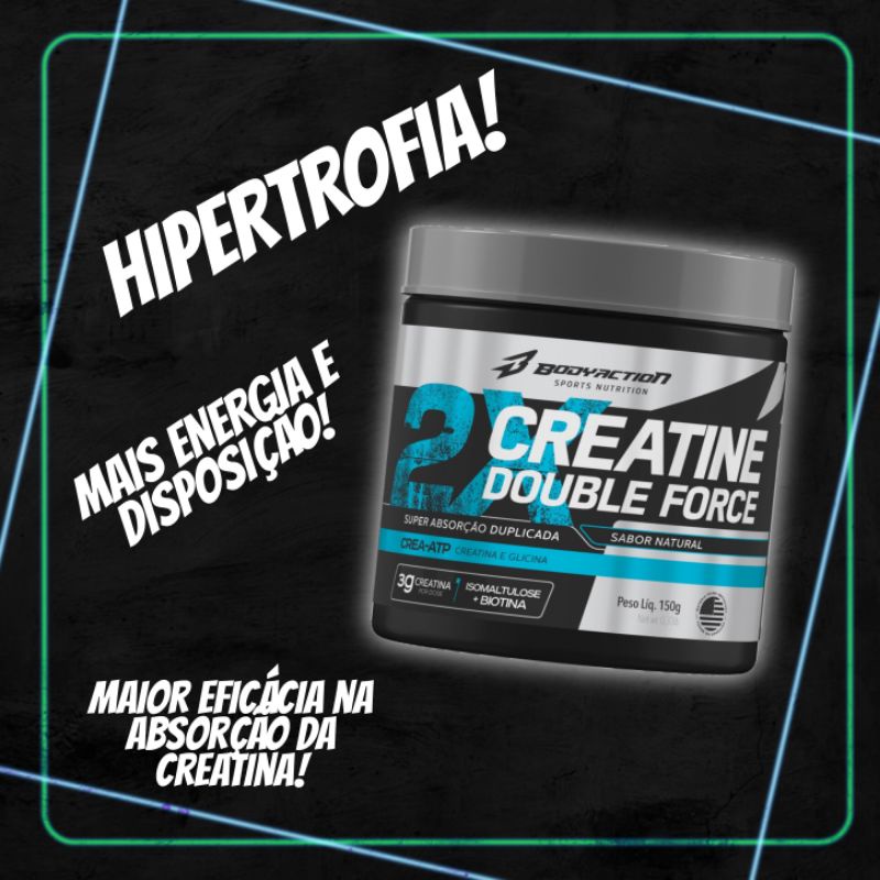 CREATINE DOUBLE FORCE | Shopee Brasil