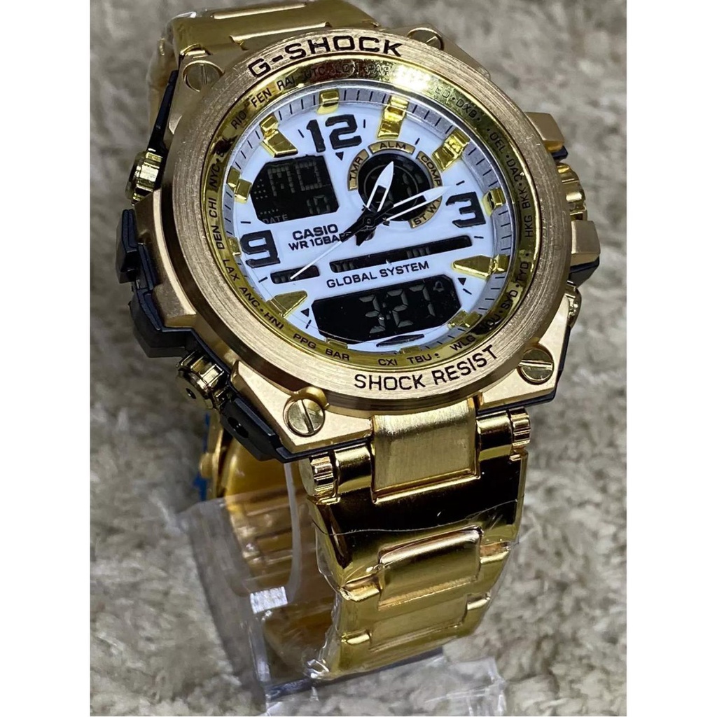 Relógio masculino Casio G-Shock Metal | Shopee Brasil