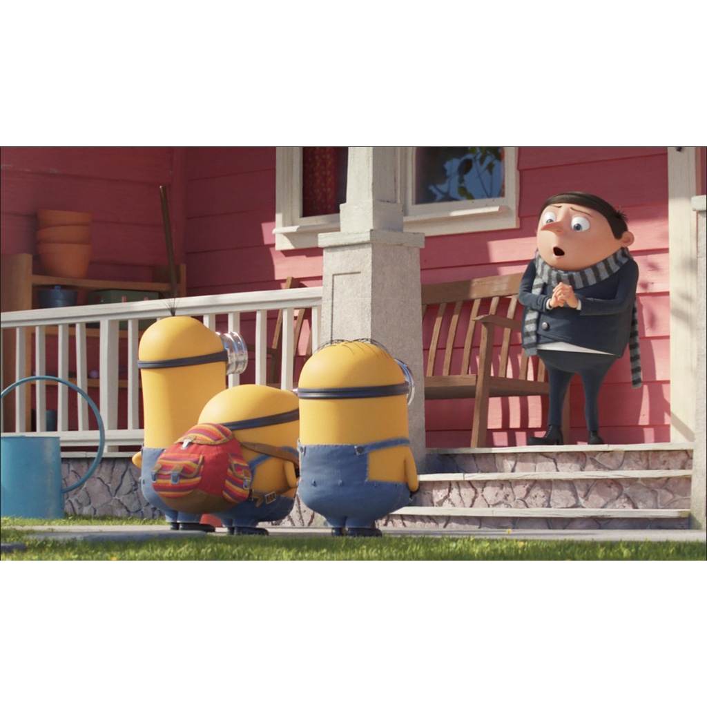 papel de parede Minions Casa Gru | Shopee Brasil