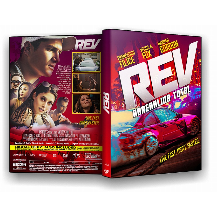 Dvd Rev: Adrenalina Total | Shopee Brasil