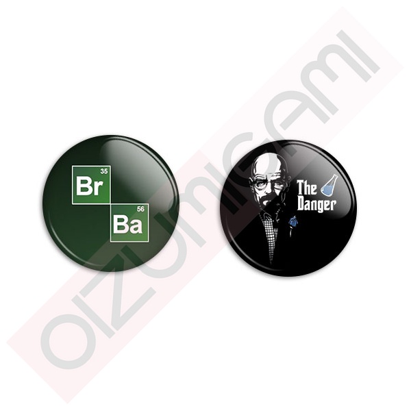 Bottons - Buttons - Botons - Breaking Bad - Tam: 4,5cm | Shopee Brasil