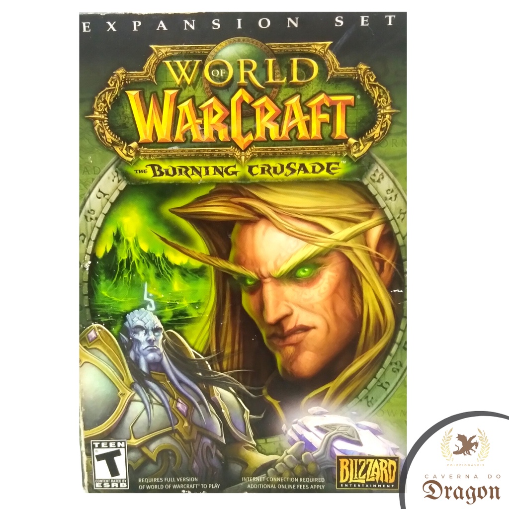 World of Warcraft The Burning Crusade Box Original PC | Shopee Brasil