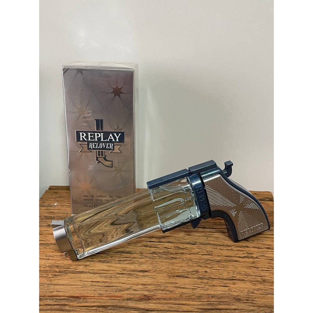 Perfume Replay Revolver For Him Edt Maculino 80ml | Shopee Brasil