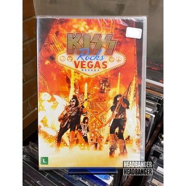 Dvd Kiss - Rocks Vegas Nevada Lacrado | Shopee Brasil