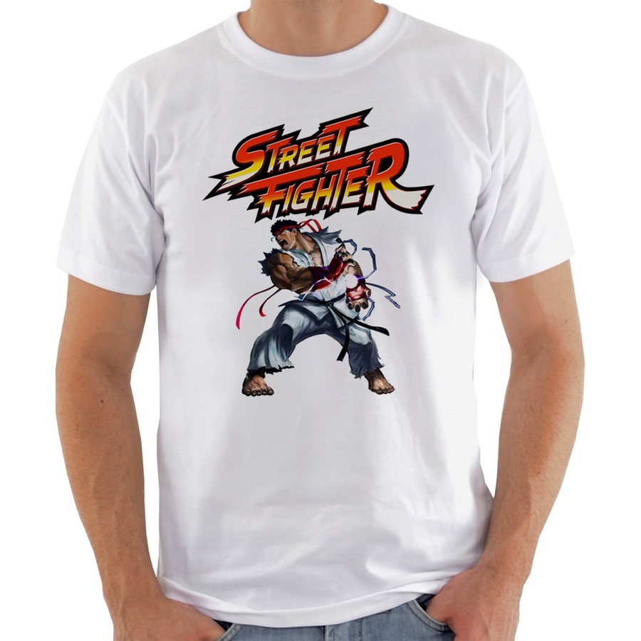 Camiseta Street Fighter Ryu | Shopee Brasil