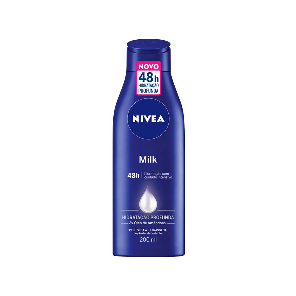 Nivea Milk Hidratante Corporal 200ml | Shopee Brasil