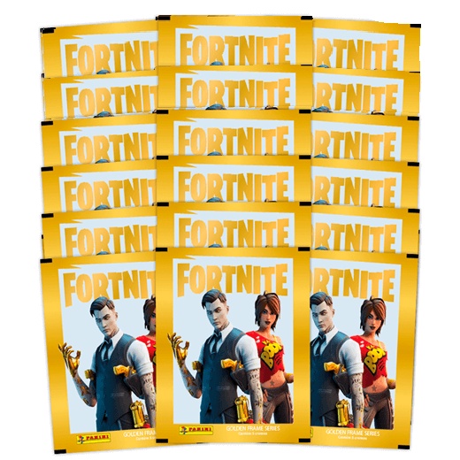 Figurinhas Fortnite Golden Frame Series | Shopee Brasil
