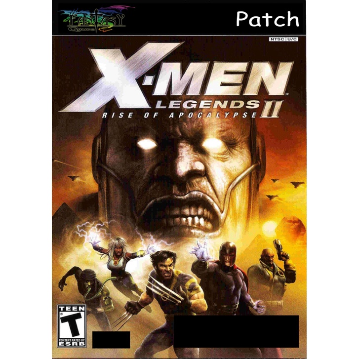 X-Men Legends II Rise of Apocalypse PS2 - Dvd patch | Shopee Brasil