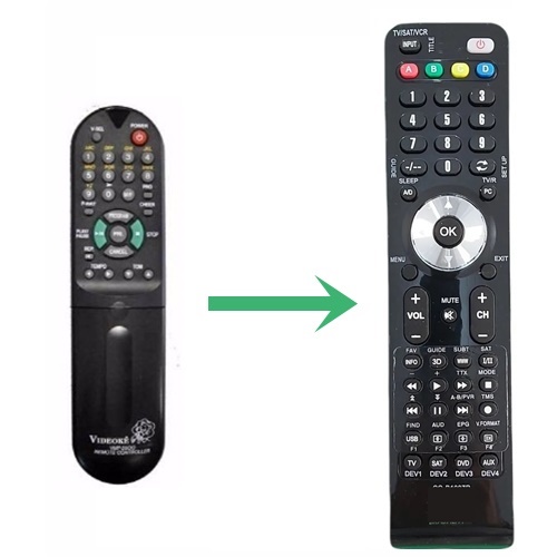 CONTROLE REMOTO VIDEOKE RAF VMP2500 | Shopee Brasil