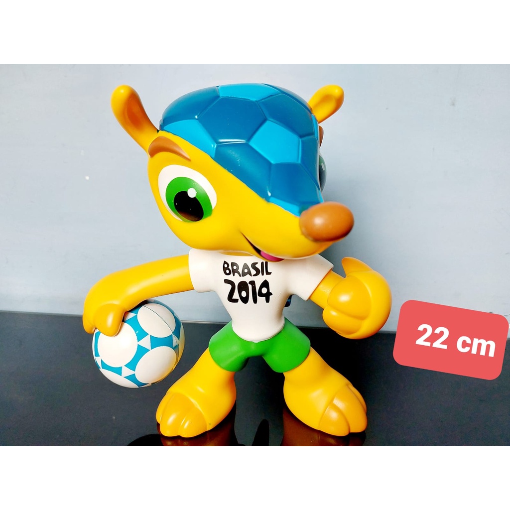 Boneco Fuleco Mascote Copa do Mundo Brasil Fifa World 2014 | Shopee Brasil