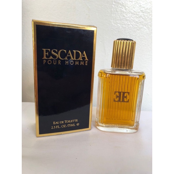 Escada Pour Homme 75ml Vintage 1993 Ultra Raro | Shopee Brasil