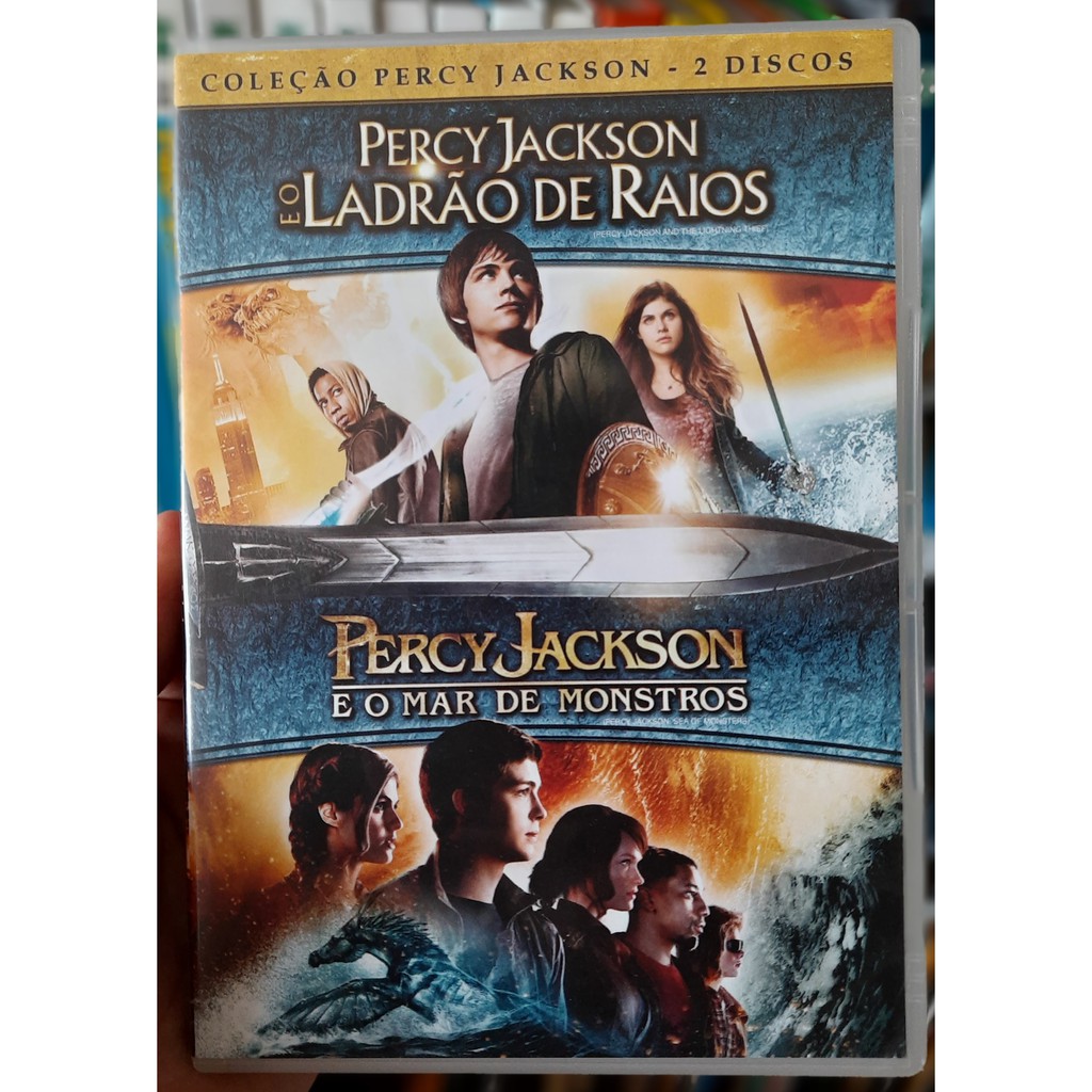 DVD Coleção Percy Jackson - 2 Discos | Shopee Brasil