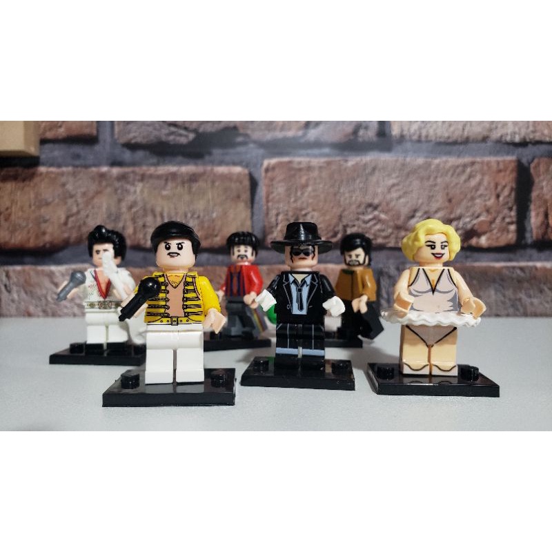Lego Boneco Música Pop Rei Colecionáveis Action Figure Figuras de Ação ...
