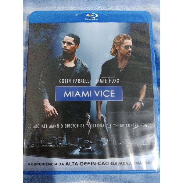 Blu Ray Miami Vice (2006, Michael Mann, Colin Farrell, Jamie Foxx) | Shopee Brasil