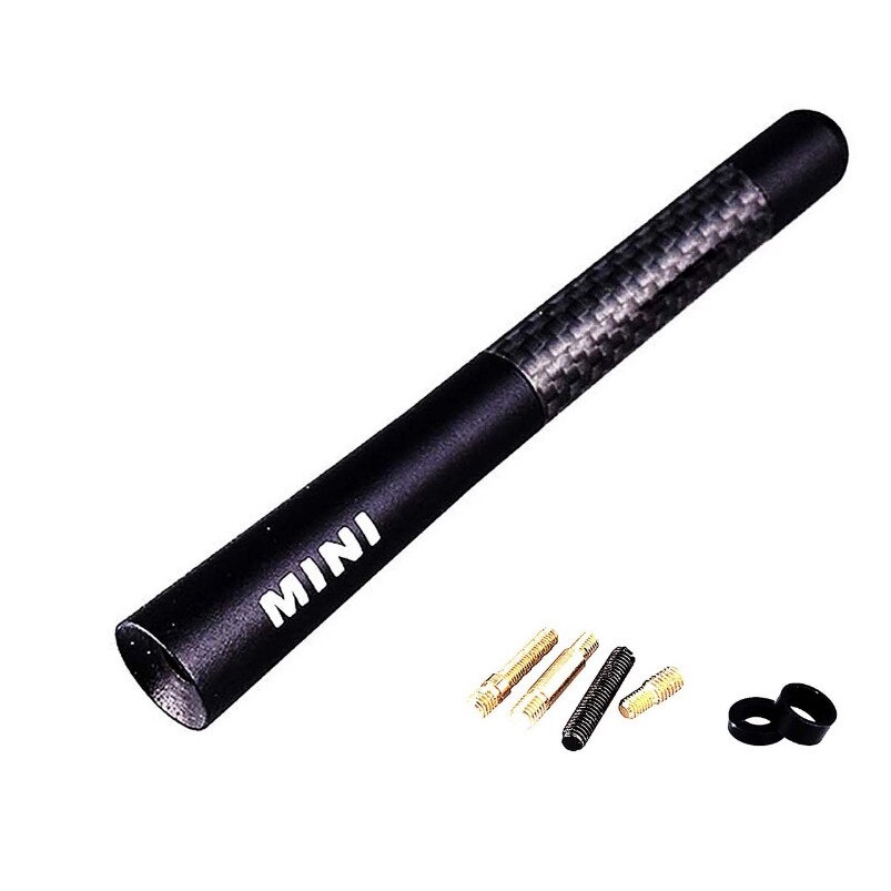1 Linda Mini Antena Teto Funcional MINI COOPER Fibra Carbono | Shopee ...