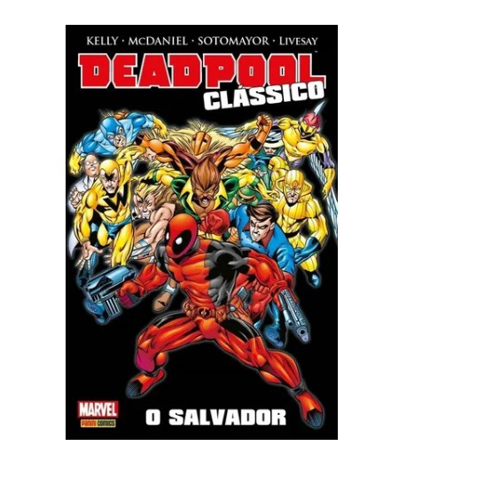 Deadpool Clássico Vol. 5 - O Salvador - Joe Kelly | Shopee Brasil