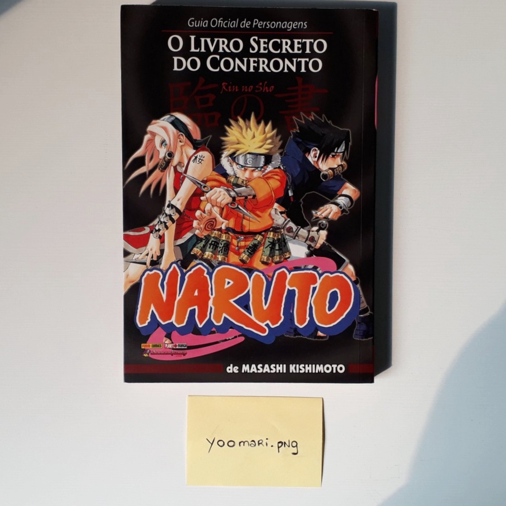 NARUTO: O Livro Secreto do Confronto - Guia de Personagens | Shopee Brasil