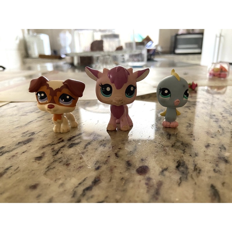 cabra,cachorro e passarinho LPS | Shopee Brasil