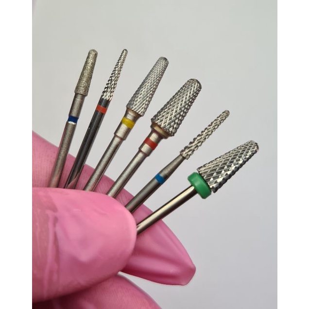 Kit de brocas de unhas de tungstênio para alongamento de unhas | Shopee ...