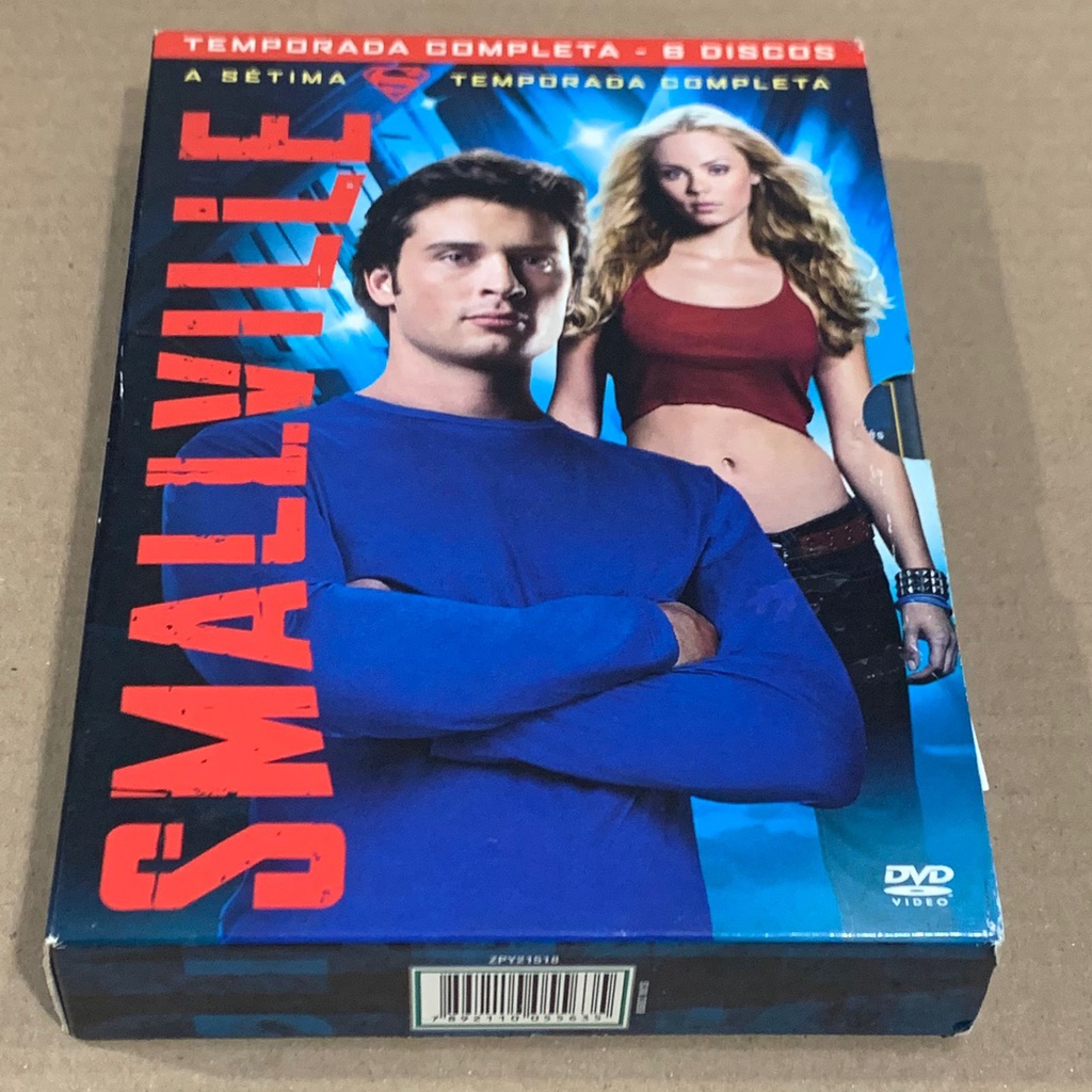 DVD BOX SMALLVILLE 7 TEMPORADA COMPLETA | Shopee Brasil