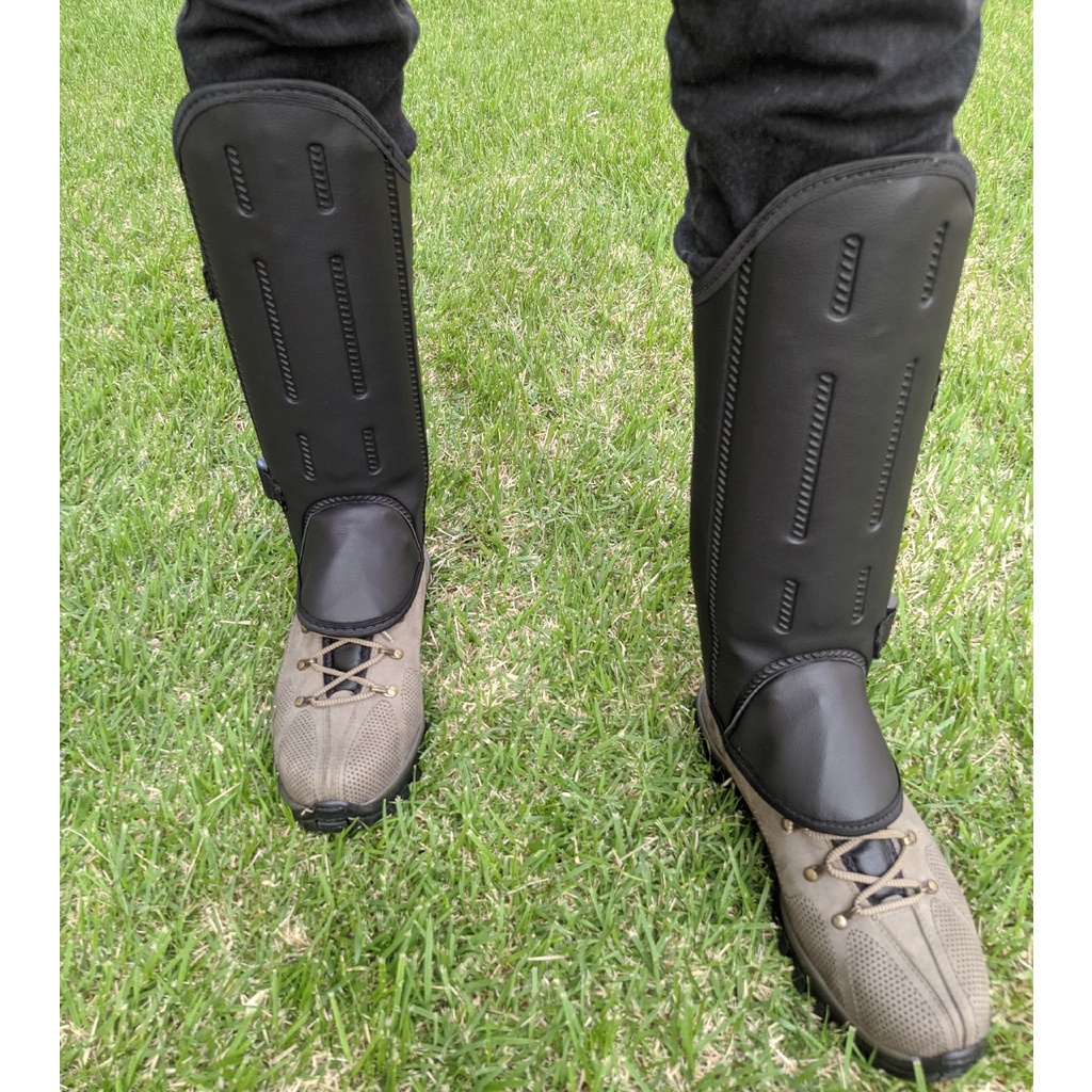 Perneira Caneleira de Proteção contra Pedras Roçadeira e Animais ...