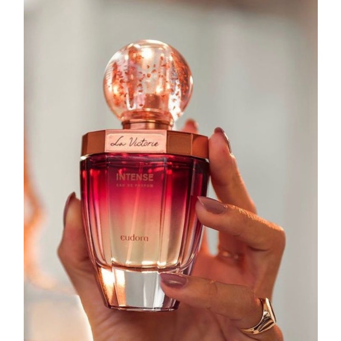 Perfume La Victorie Intense Eudora | Shopee Brasil