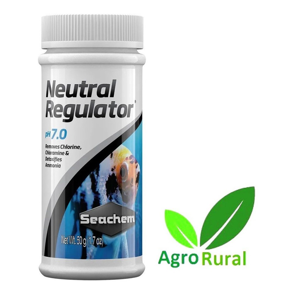 Seachem Neutral Regulator Tamponador 50gr. Estabiliza O Ph Em 7.0 ...