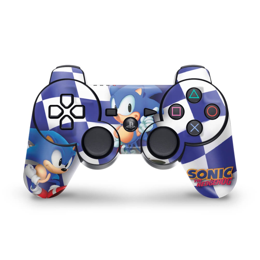 Skin PS3 Controle Adesivo - Sonic Hedgehog | Shopee Brasil