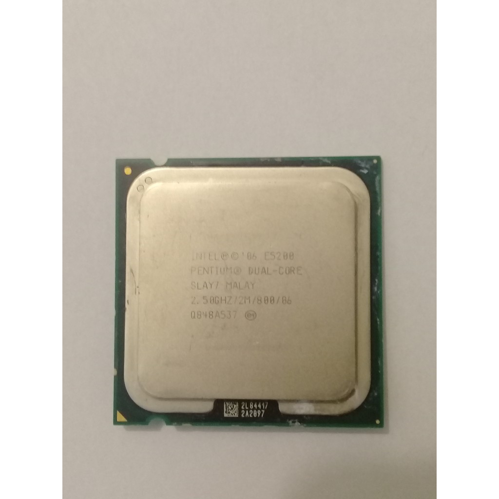 Processador Intel Pentium Dual Core - E5200 - 2.50ghz - Lga 775 ...