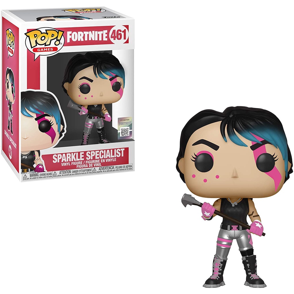FUNKO POP SPARKLE SPECIALIST 461 FORTNITE GAMES - NOVO 100% ORIGINAL ...