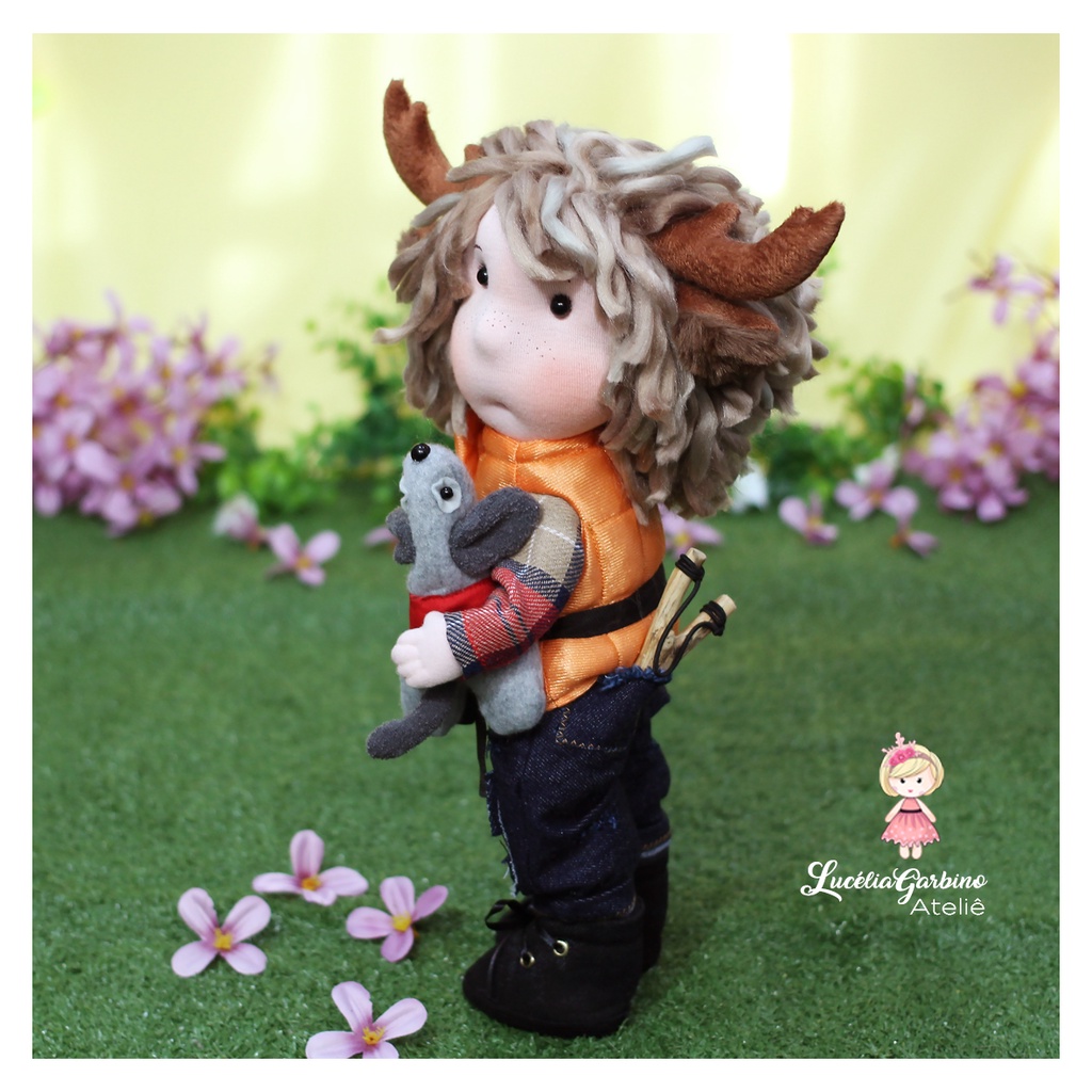 Boneco de pano Gus | Shopee Brasil