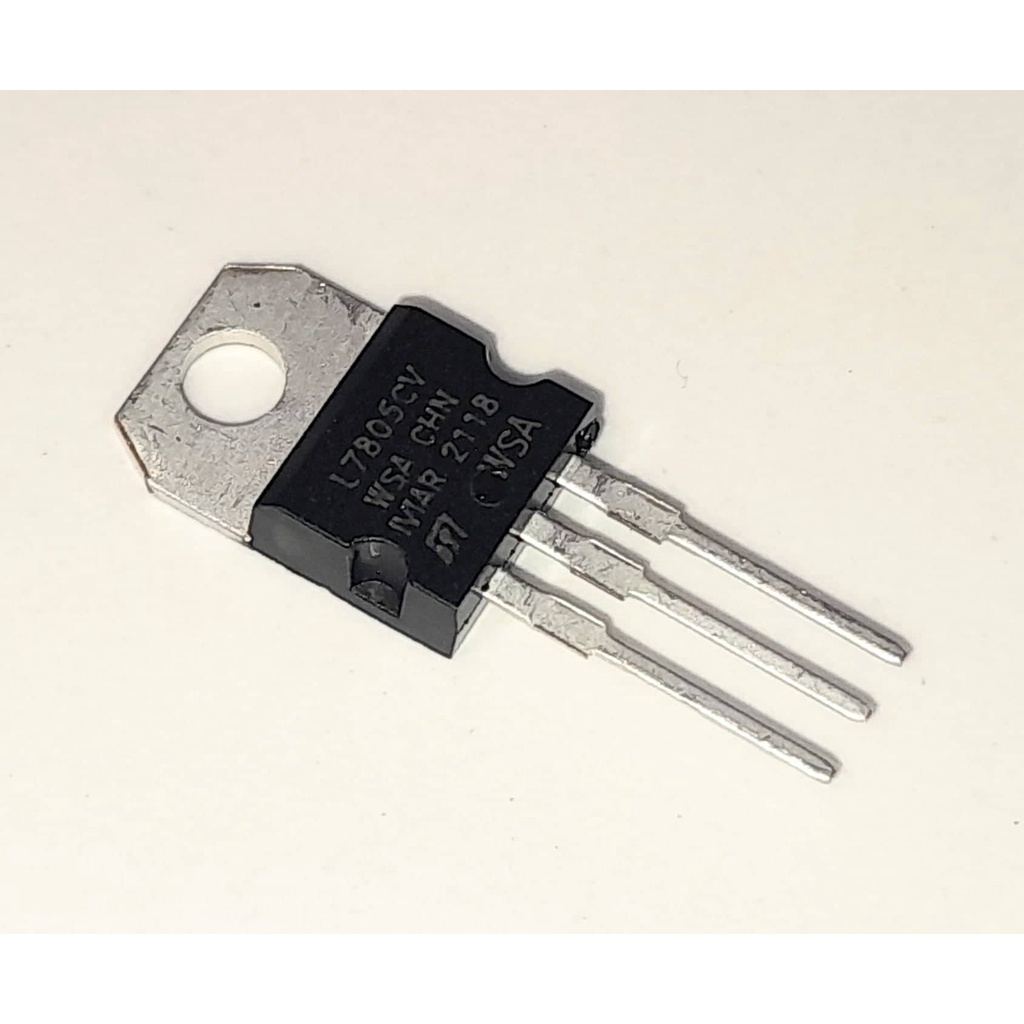 Regulador Tensão 5.0v - L7805 7805 To220 Original e Novo | Shopee Brasil