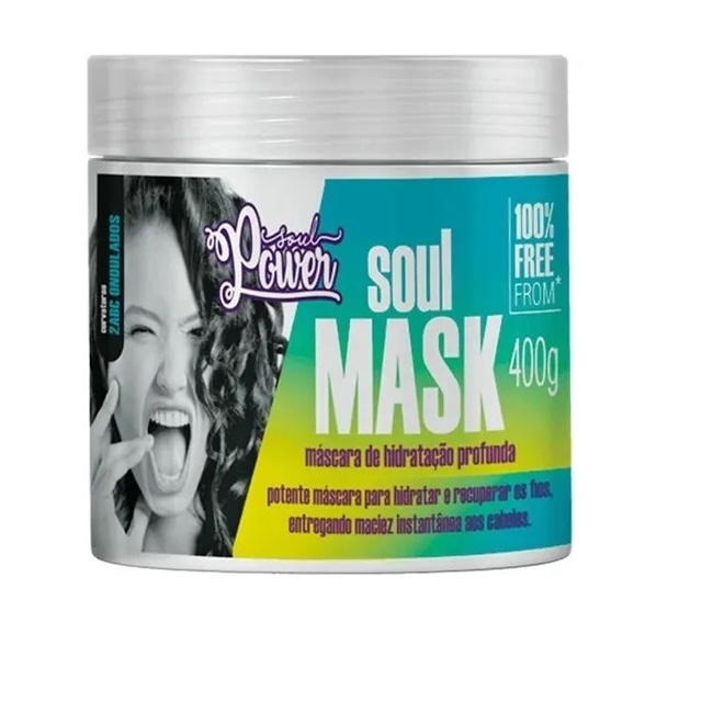 Máscara Soul Power Soul Mask Hidratação Profunda 400g | Shopee Brasil