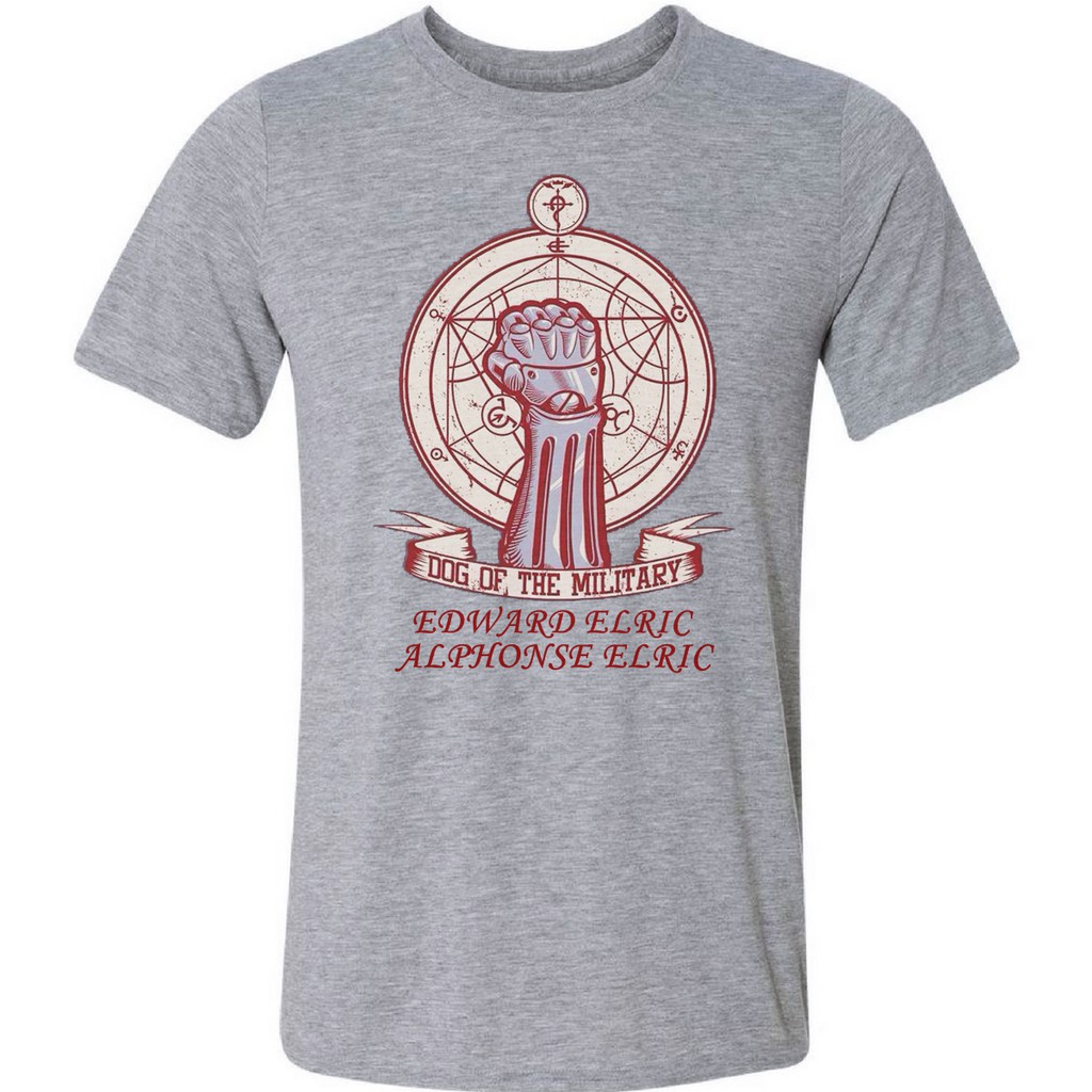 Camiseta CAMISA Fullmetal Alchemist Brotherhood Edward Elric Anime NERD ...